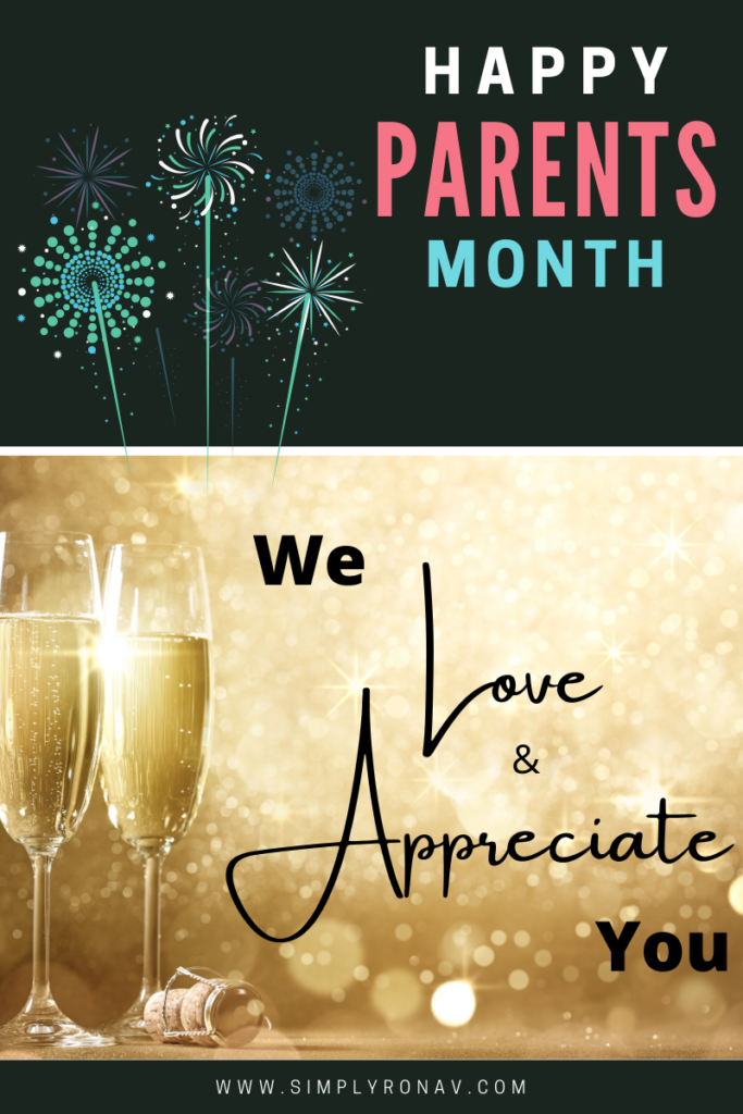 Reasons To Celebrate Our Parents - Simply Rona V.