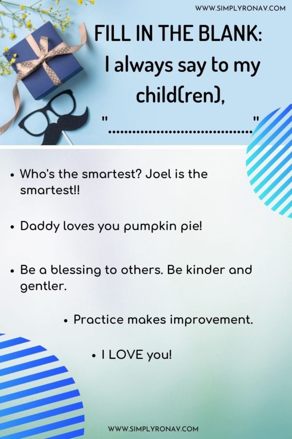 Why Fatherhood is Such a Great Responsibility - Simply Rona V.